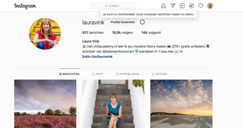 Foto's via de computer op Instagram zetten - zonder telefoon (update ...