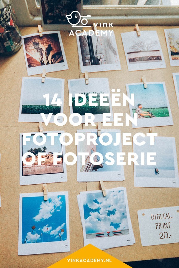 14 ideeën voor een fotoproject of fotoserie • Vink Academy