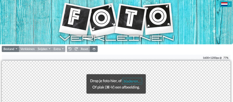 Online foto's verkleinen en croppen: 5 handige (gratis!) websites