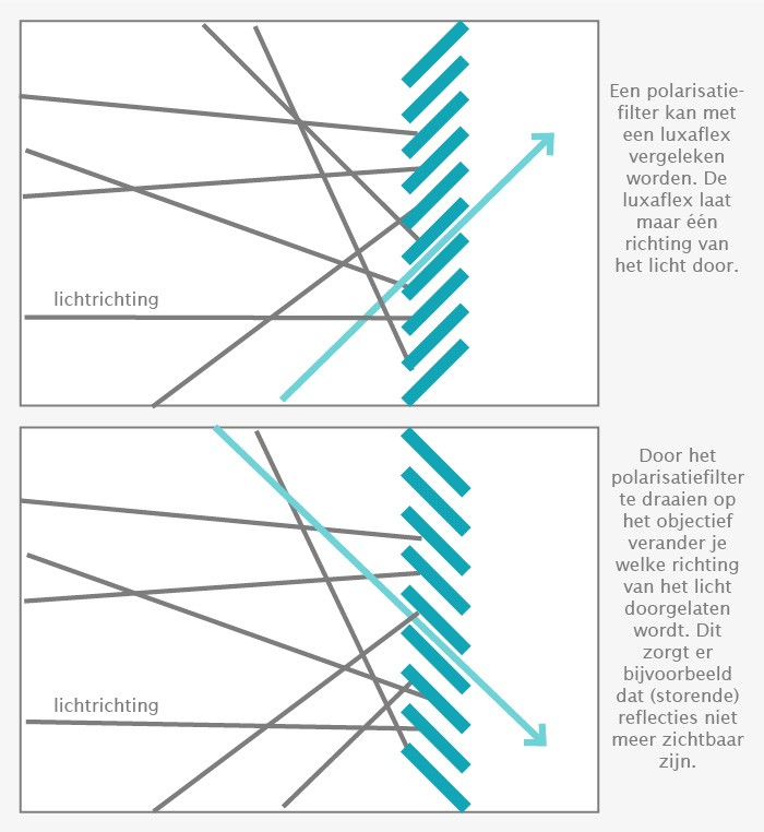 Polarisatiefilter: wanneer gebruik je deze en waarom?